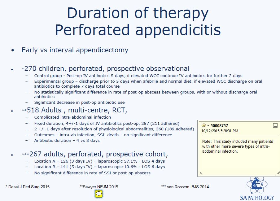 Appendicitis and antibiotics unpacked | AIMED - Let's talk about ...